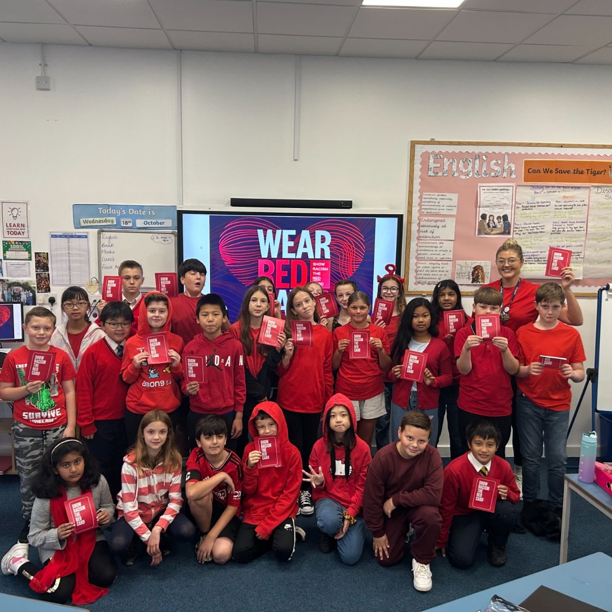 Aragon Primary School - Show Racism the Red Card